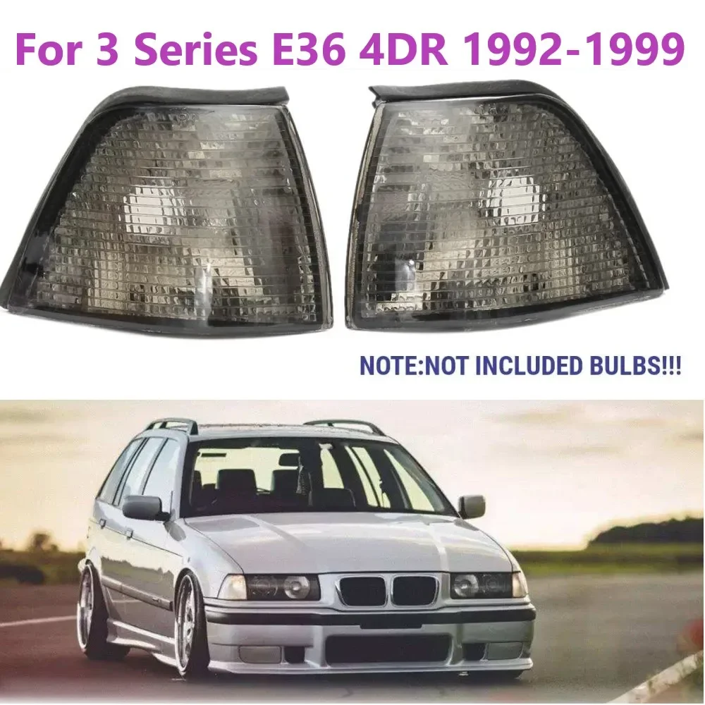 For 3 Series E36 4DR 1992-1999 1 Pair Car Corner Turn Signal Light ...
