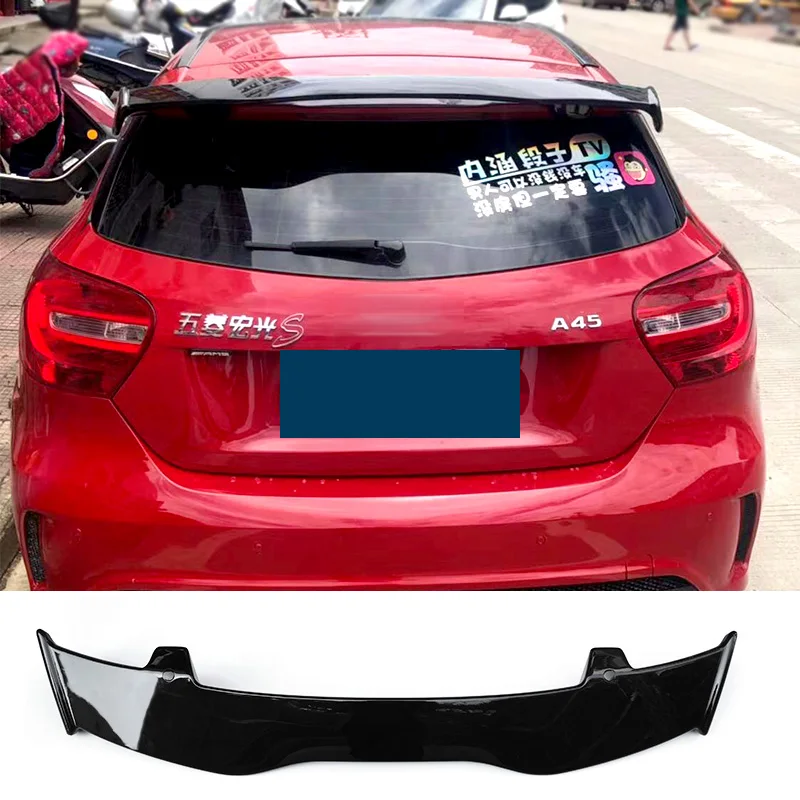 Glossy Black Spoiler For Mercedes Benz W176 W177 Amg Hatchback A Class ...