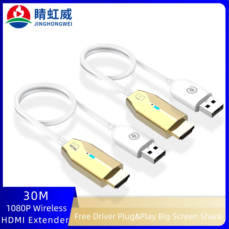 2023-New-5G-30M-Wireless-HDMI-Extender-Video-Transmitter-Receiver ...