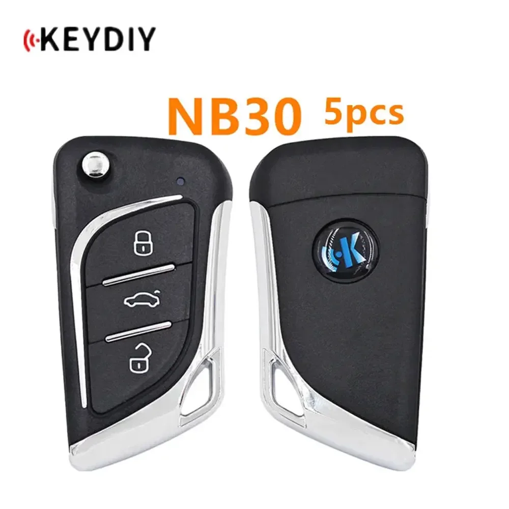 5pcs-KEYDIY-KD-B30-NB30-Universal-Remote-Key-3-Buttons-Car-Remote-Key ...
