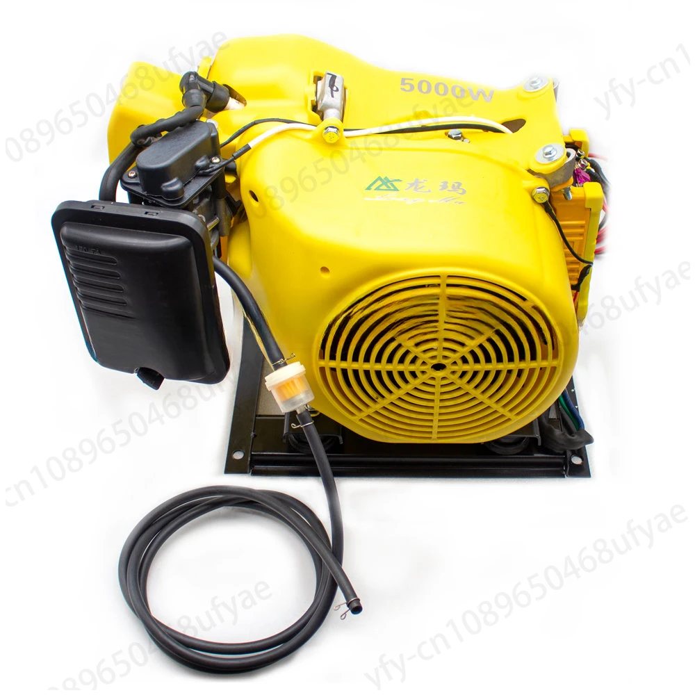 5KW-Electric-Vehicle-Gasoline-Generator-Range-Extender-Electric-Start ...