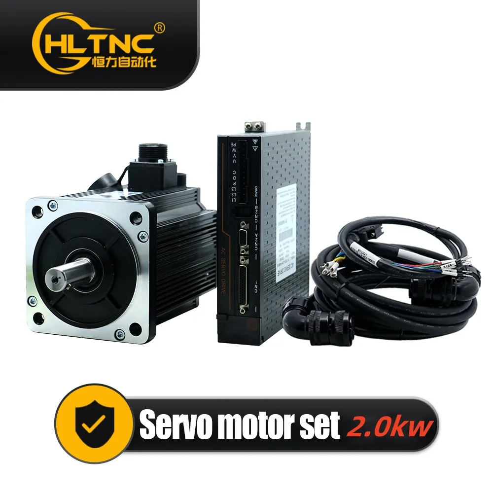 2.0KW 130 Servo Motor 130ST-M07725 7.7N.m 1100ozin MAX22N.m 220V ...