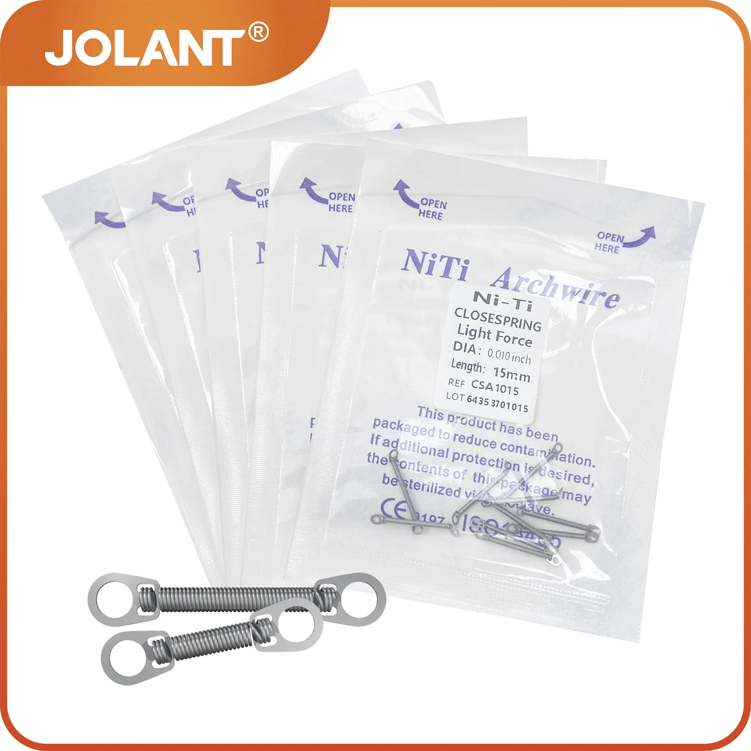 JOLANT-Dental-Orthodontic-Close-Coil-Spring-Dentes-Anteriores-Niti ...