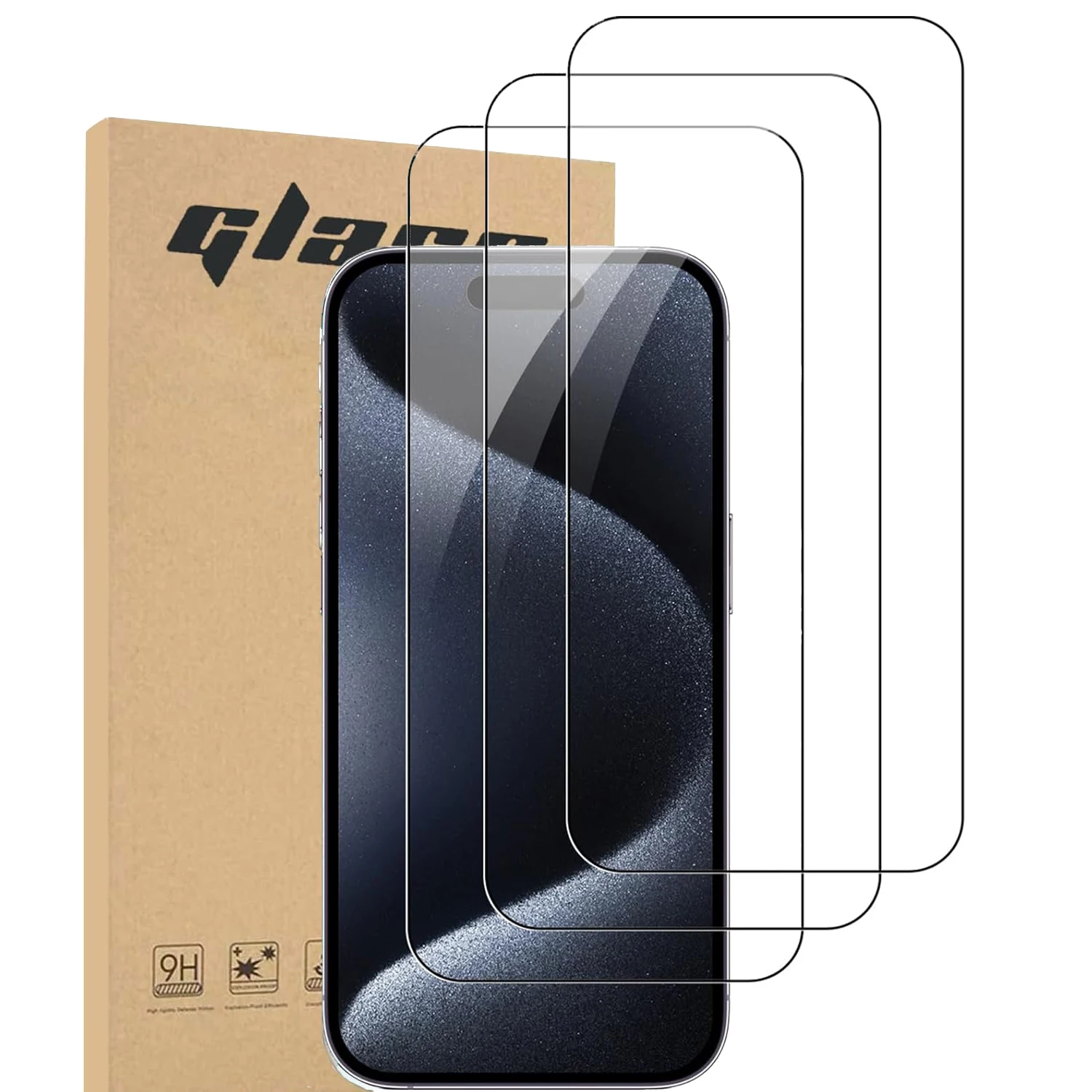 3-Pcs-Packs-Transparent-Tempered-Glass-Screen-Protector-for-iPhone-15 ...