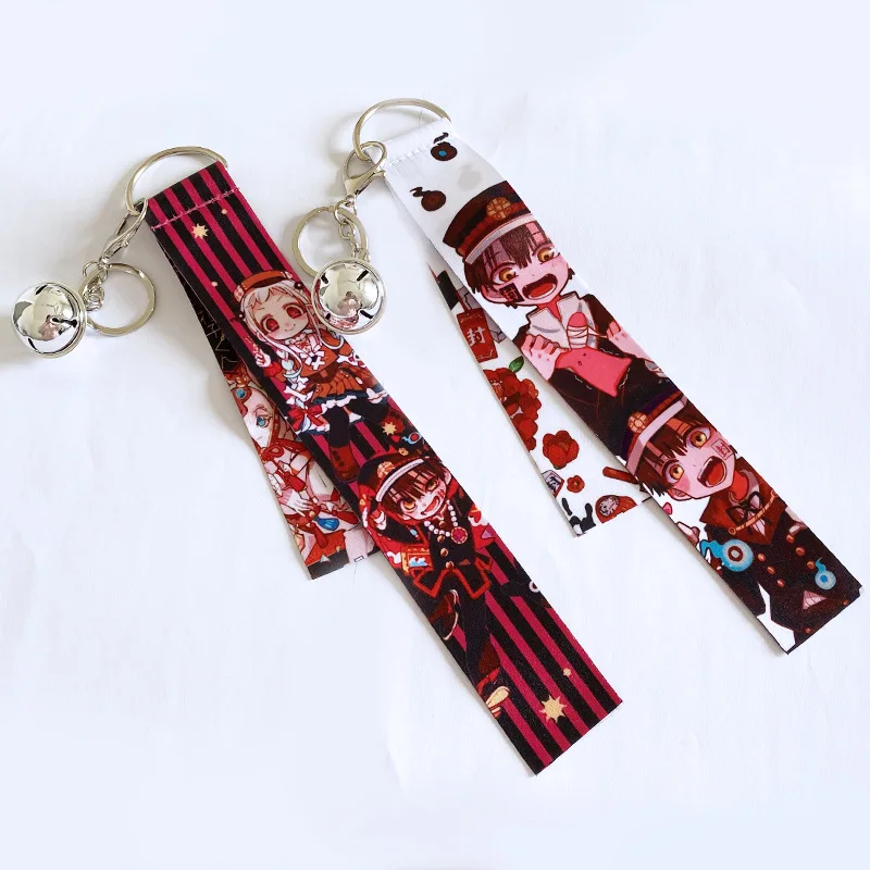 1 Pcs Cute Anime Toilet Bound Hanako Kun Lanyard Keychains Jibaku ...