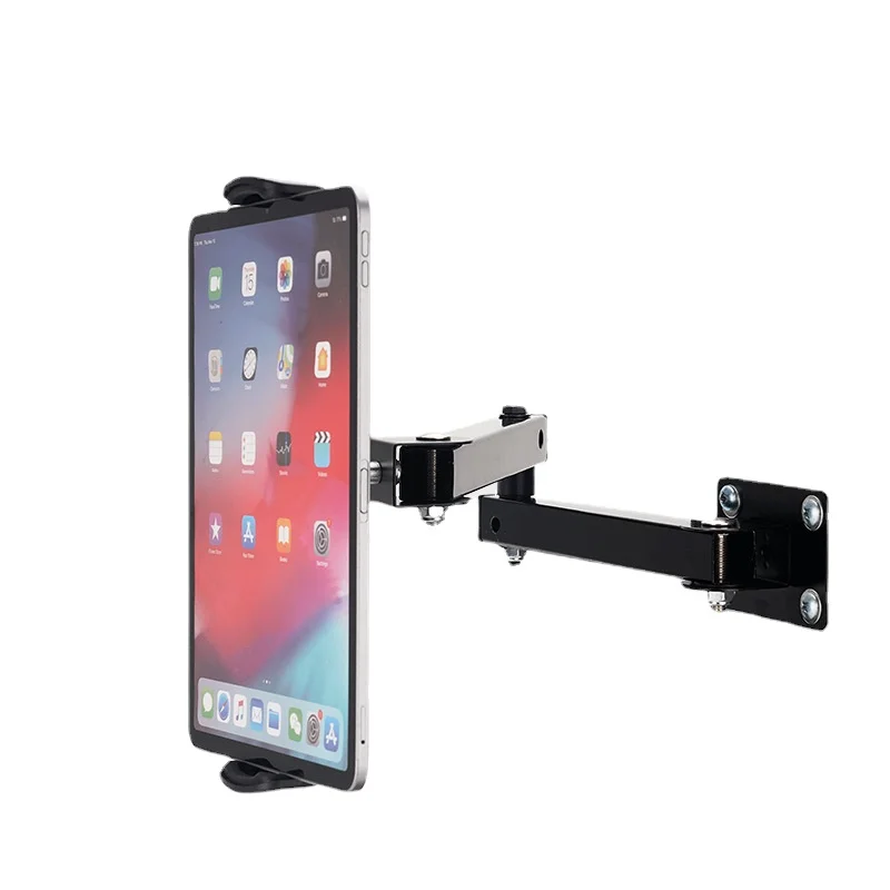 Wall Mount Tablet Stand Long Arm Stretchable Cell Phone Wall Holder ...