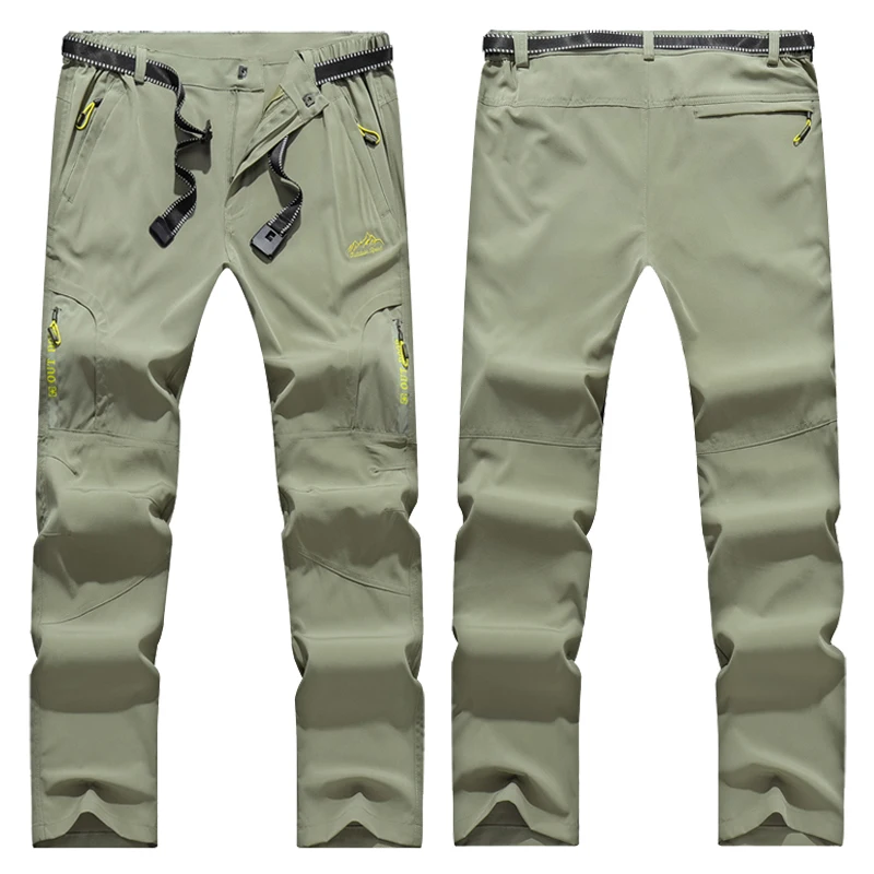 Zipper-Pockets-Trousers-Men-Lightweight-Fishing-Pants-5XL-Summer-Quick ...