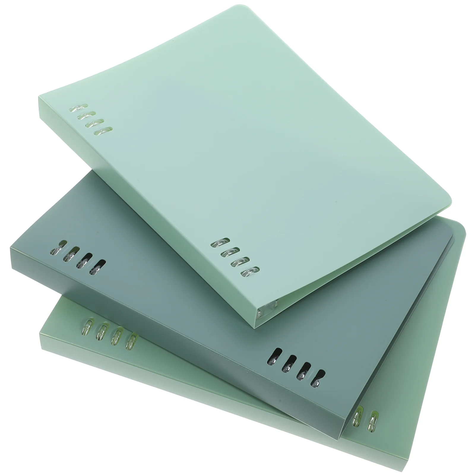 3-Pcs-Loose-leaf-Book-Cover-Binder-The-Notebook-B5-Gradient ...