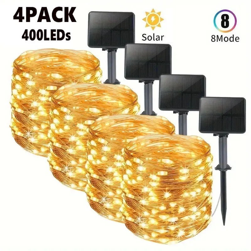Pack-of-4-Solar-Fairy-Lights-Outdoor-400LED-Fairy-Lights-Outdoor-8 ...