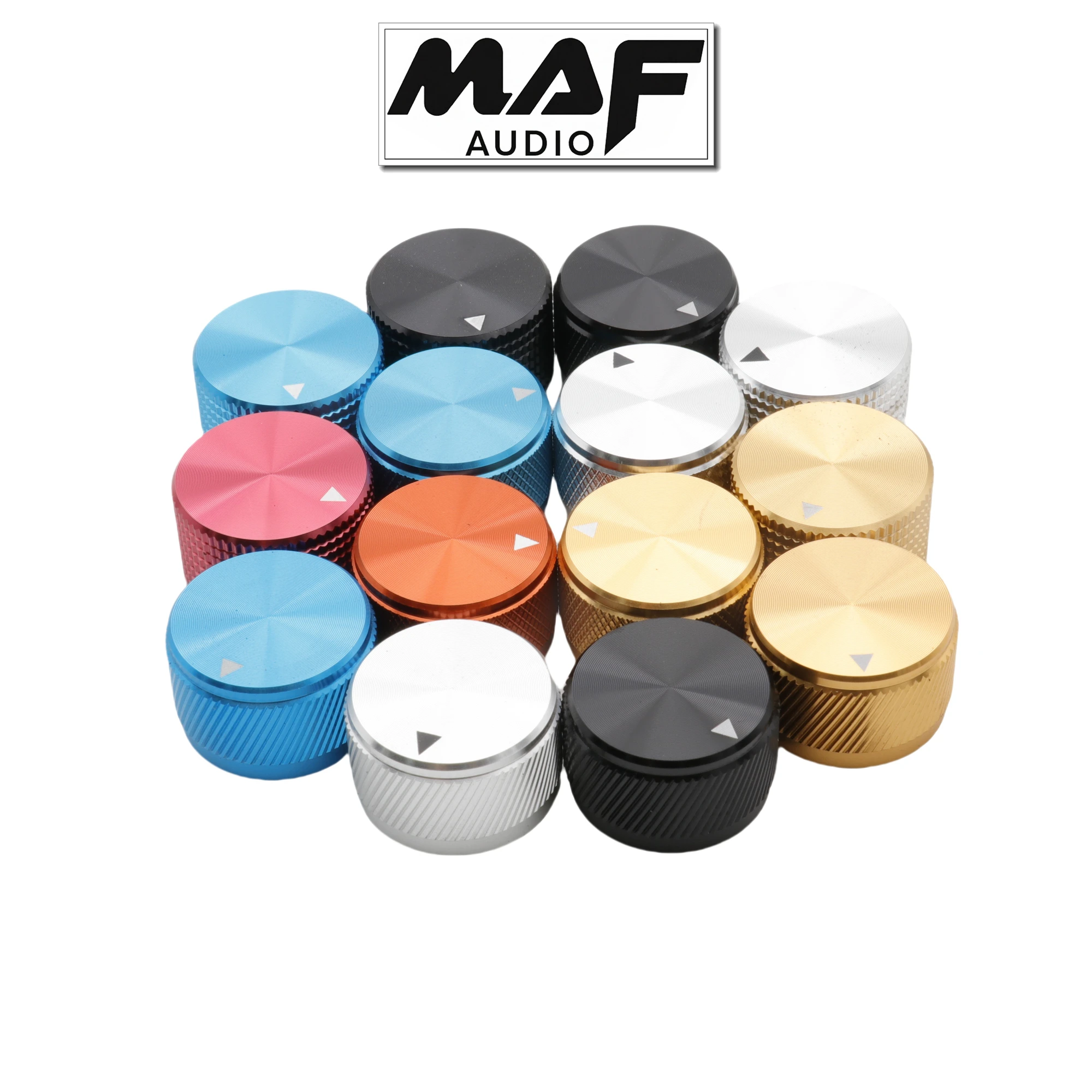 1pc CNC Machined Solid Aluminum Rotary Switch Potentiometer Knob ON OFF ...