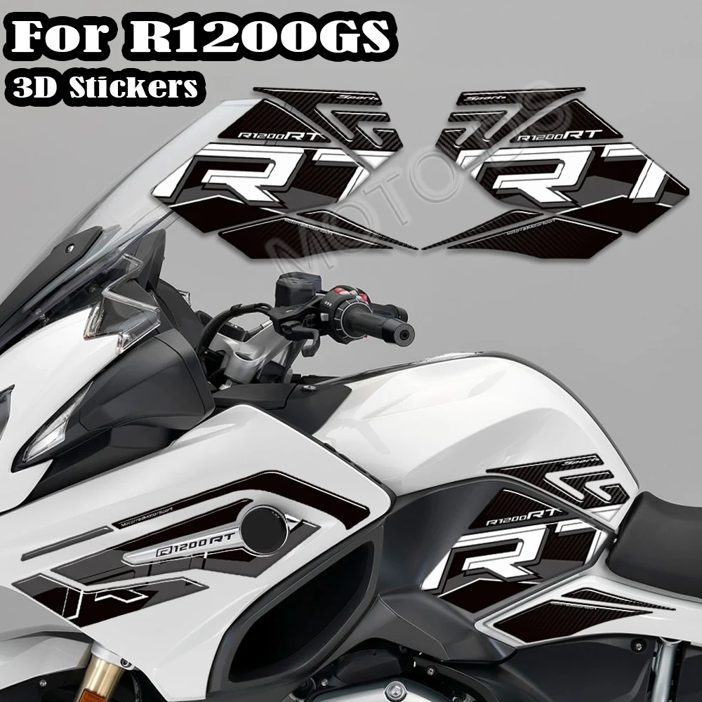 For BMW R1200RT R 1200 RT R1200 Protector Tank Pad Grips Kit Knee 3D ...