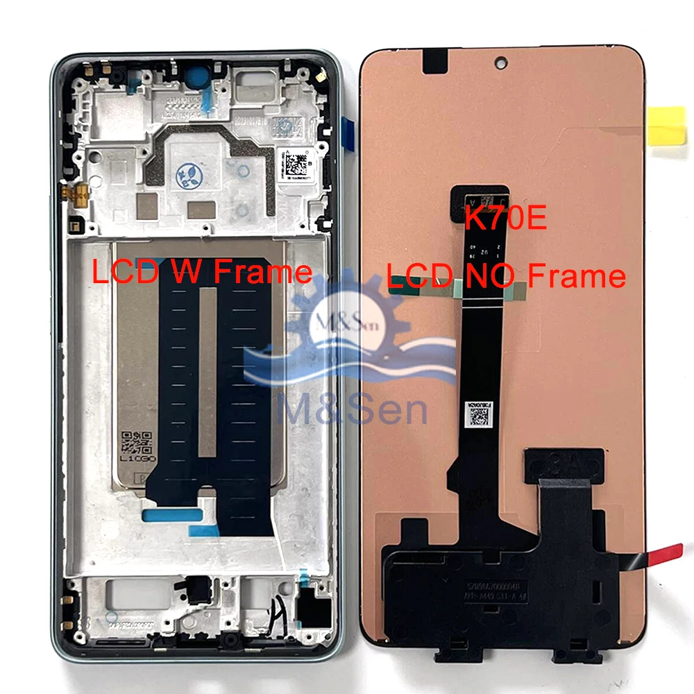 6,67 ''оригинал для Xiaomi Poco X6 Pro 5G ЖК-дисплей 2311DRK48G рамка дисплея с сенсорным ...