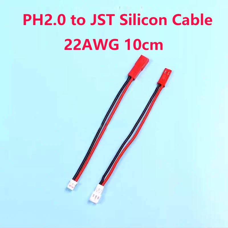 20pcs PH2.0 2p Male Female to JST Male Female Extended Cable Wire PH to ...