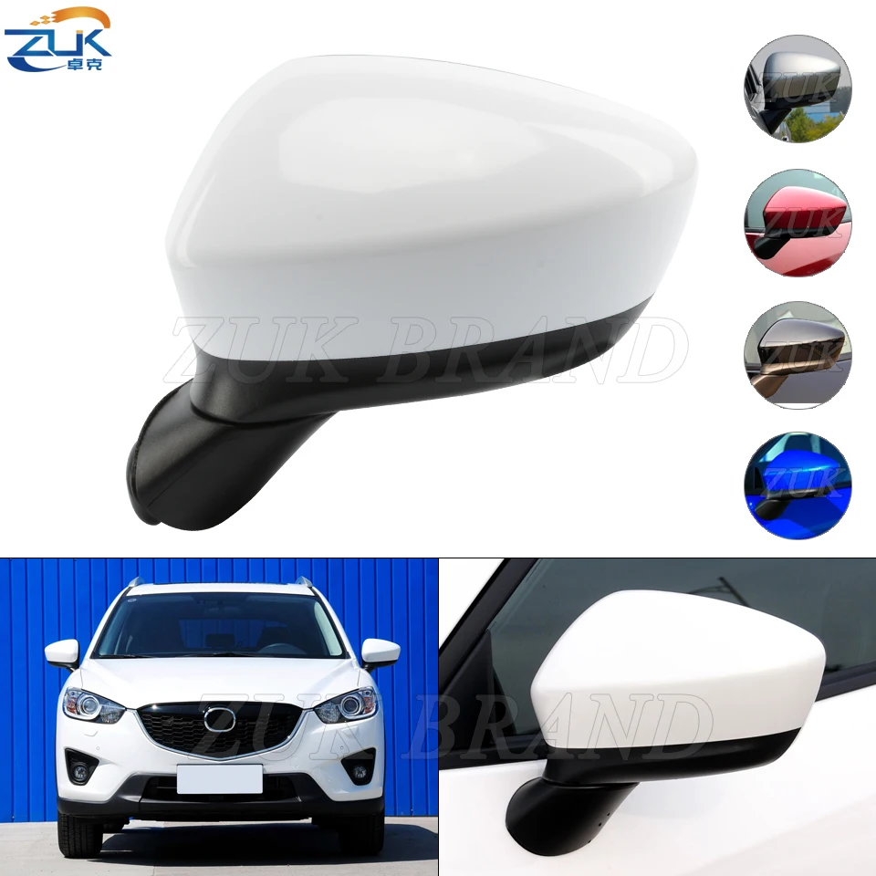 8-PINS-Car-Exterior-Door-Rearview-Side-Mirror-Assy-For-Mazda-CX-5-CX5 ...