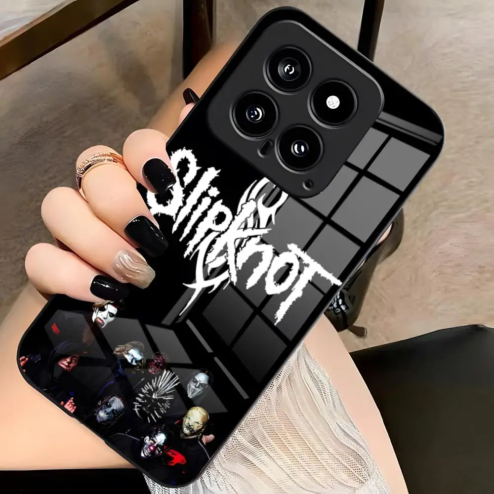 Slipknot Band Glass Phone Case Cover for Xiaomi 11T-11T Pro (Z10)
