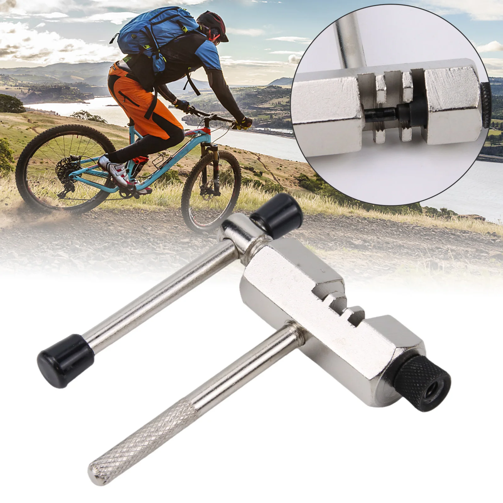 Bicicleta Mountain Bike Chain Cutter, Chain Unloader, Chain Remoção ...