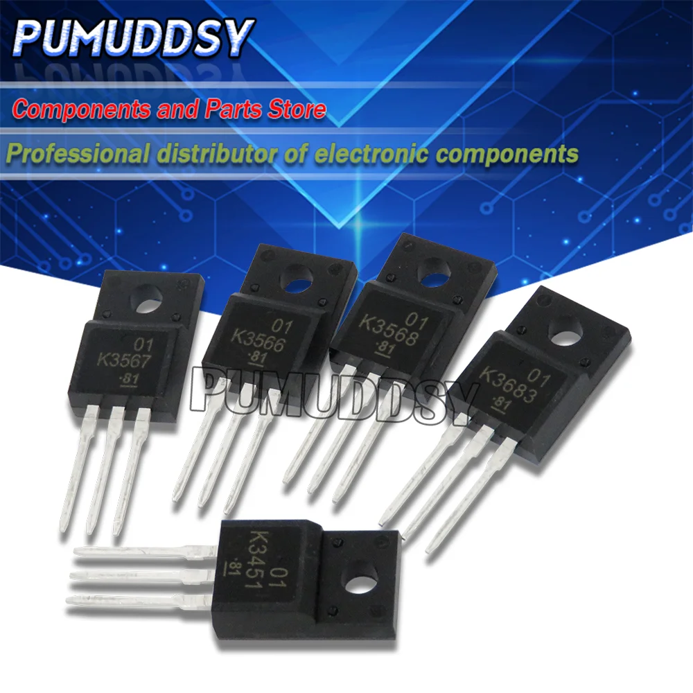 10pcs-2SK2645-2SK2843-2SK2996-2SK3561-2SK3568-2SK3569-2SK3667-2SK3679 ...