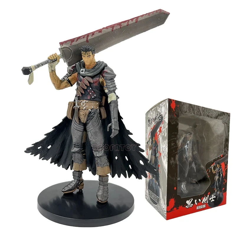 Figura-Anime-Berserk-Guts-L-Action-Figure-Estatueta-Berserk-Black ...