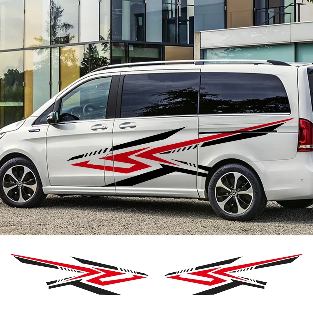 2Pcs-Lot-Car-Stickers-For-Mercedes-Benz-Vito-V-Class-Viano-W447-W639 ...