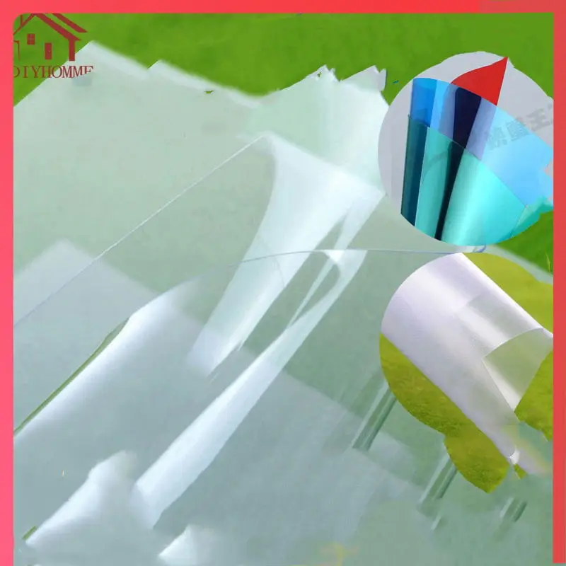 5pcs 0.3mm 0.5mm Transparent PVC Sheet Outdoor Sun Blocking Cover Glass ...