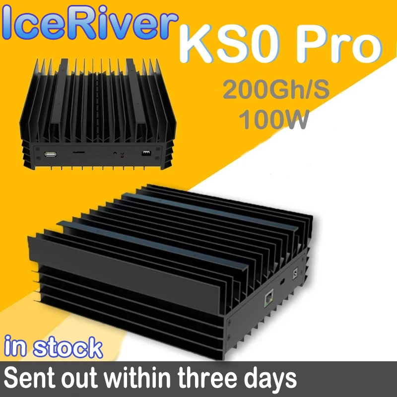 New-IceRiver-KS0-Pro-Miner-KAS-KS0Pro-200G-100W-Asics-Miner-Kaspa ...