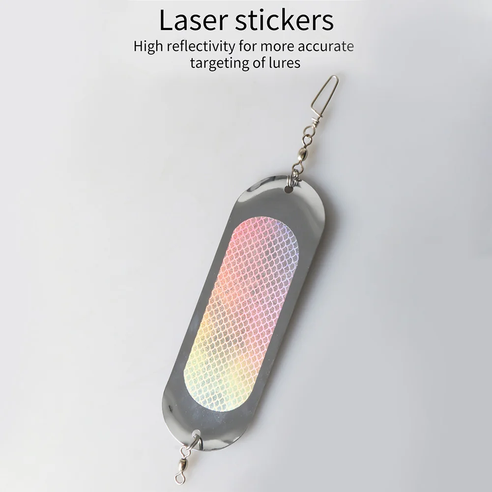 Fishing-Flashers-Metal-Flash-Board-Attract-Fish-Fishing-Diver-Plate-4-7 ...