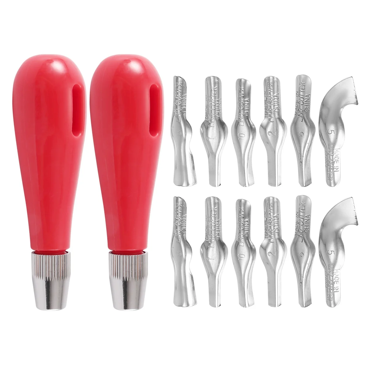 Linoleum-Cutter-Set-2-Sets-Craft-Lino-Cutters-with-6-Assorted-Blades ...