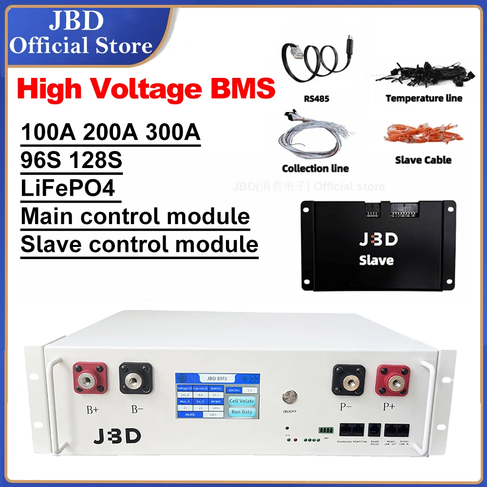 JBD HV BMS DIY KIT 50A 100A 200A 300A 220V Battery Management System ...