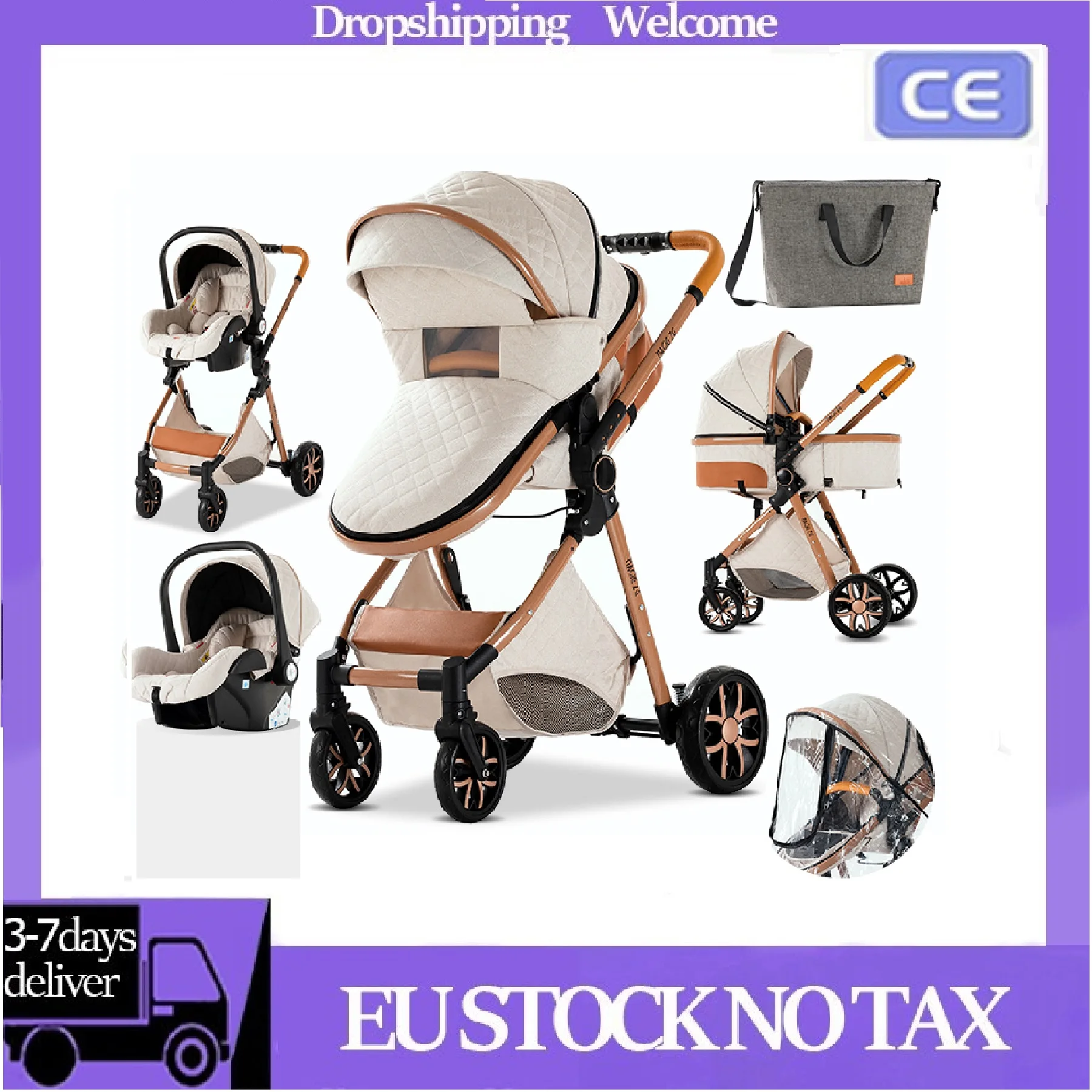 Baby-carriage-baby-Baby-stroller-poussette-b-b-lightweight-baby ...