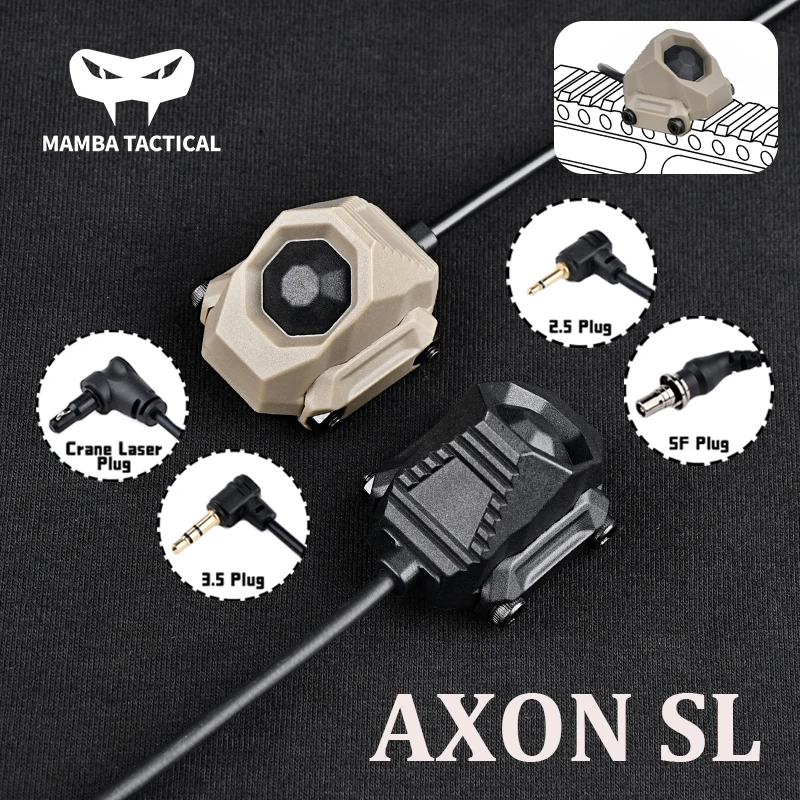 Tactical-Flashlight-AXON-Pressure-Switch-Button-2-5mm-3-5mm-Crane-Laser ...
