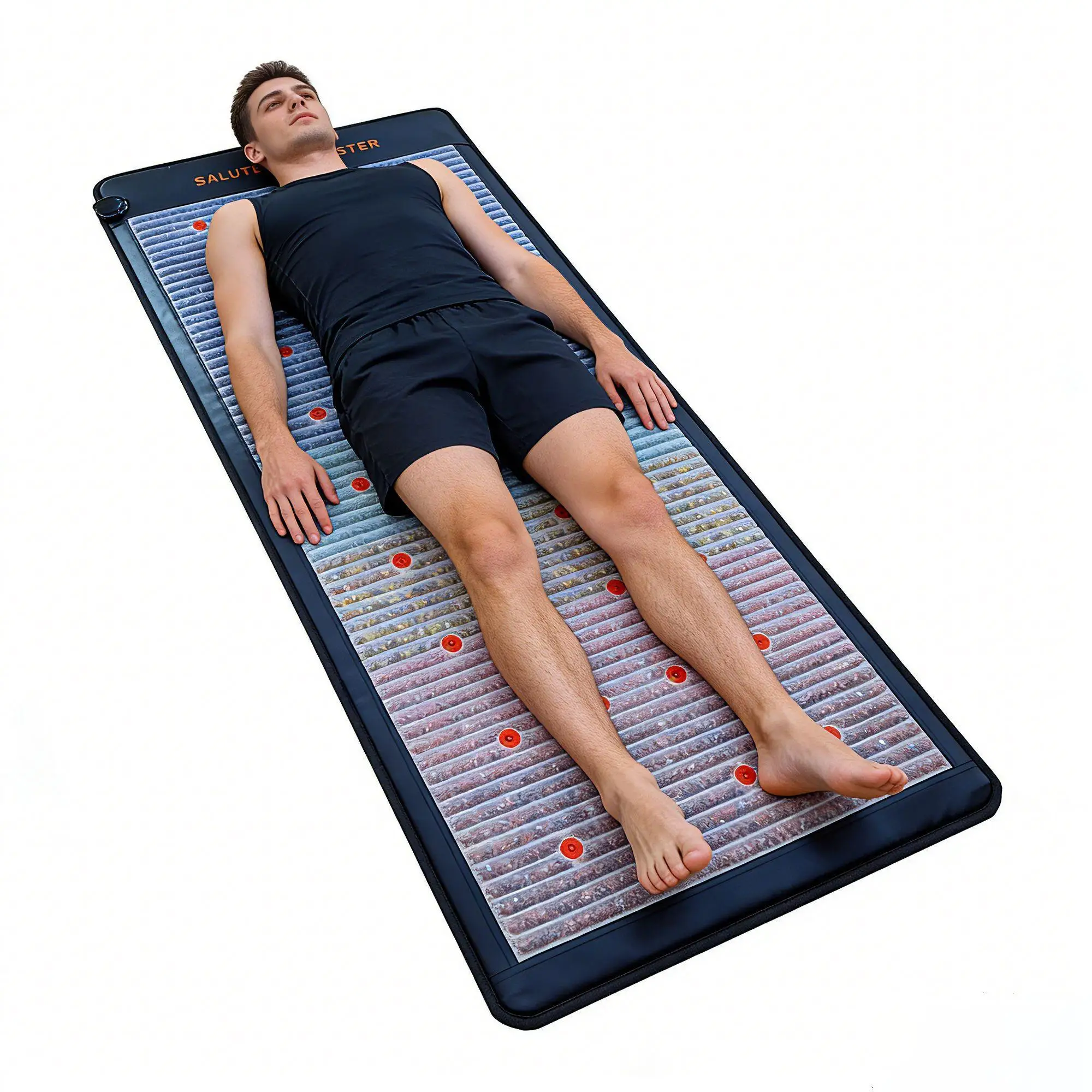 New Trend Far Infrared PEMF Therapy Mat Bio Photon Negative Ion Pulsed ...