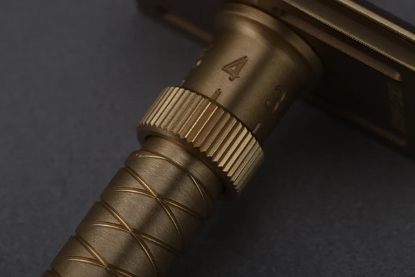 Yaqi 100% Brass Material Adjustable The Final Cut Chrome Color Mens ...