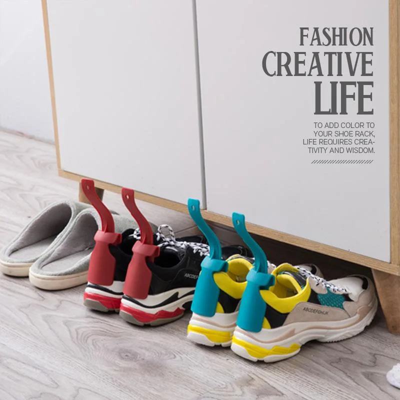 Wear-Shoe-Helper-Plastic-lazy-shoe-horn-shoe-lifter-easy-to-put-on-and ...