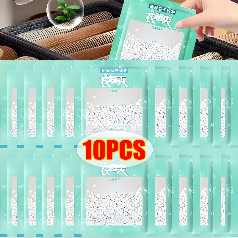 2/10pcs Drawer Moisture Absorber Hanging Bag Kitchen Room Living ...