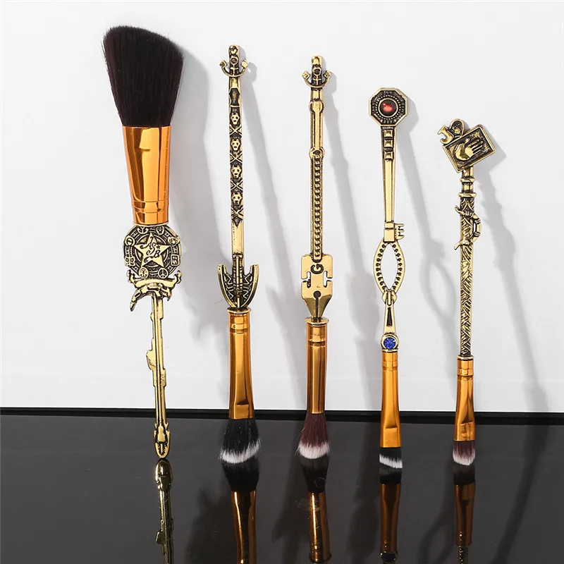 5pcs-set-JoJo-Bizarre-Adventure-Makeup-Brush-Set-Newest-Foundation ...