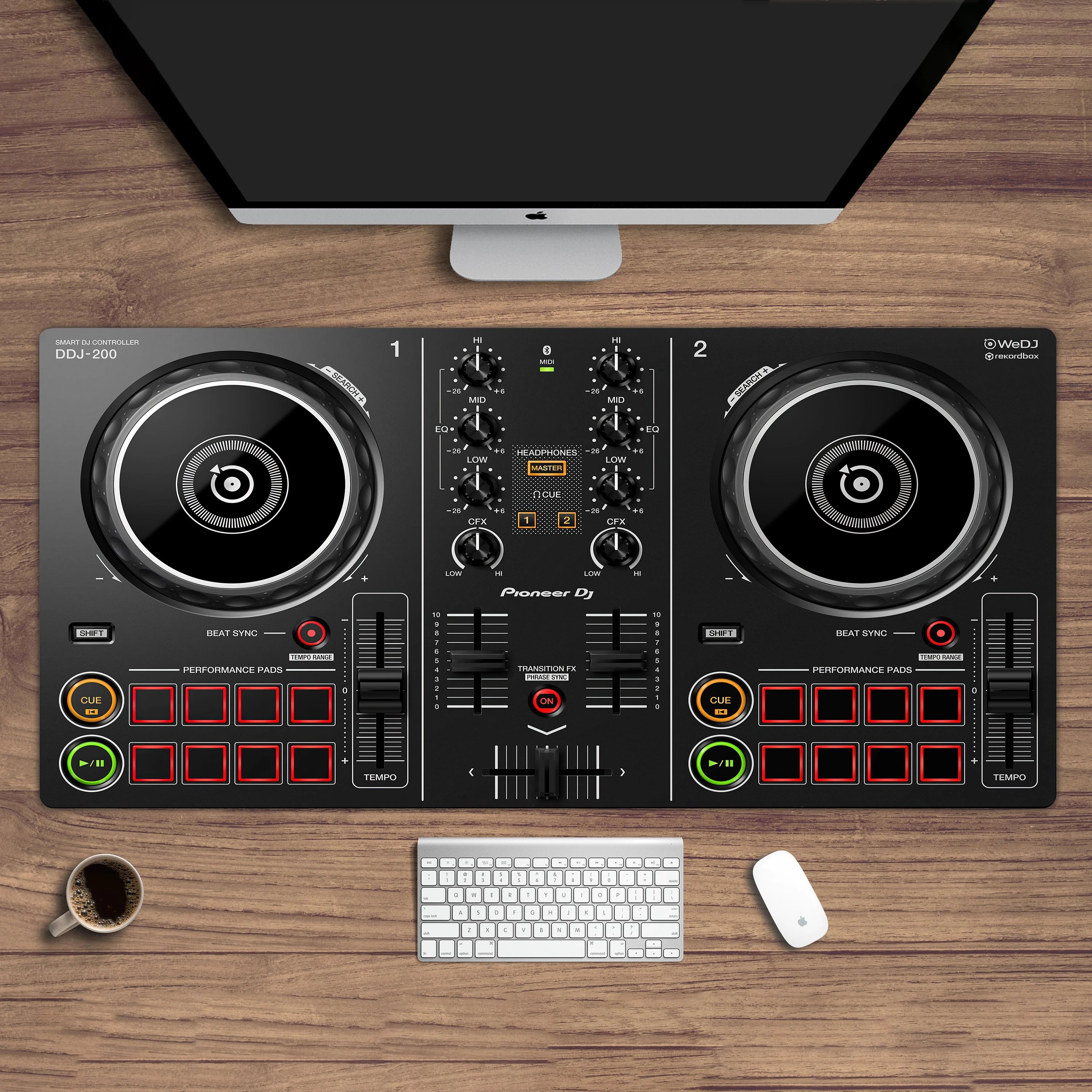 Large-mouse-pad-Pioneer-DJ-smart-DJ-controller-picture-DDJ-200-console ...