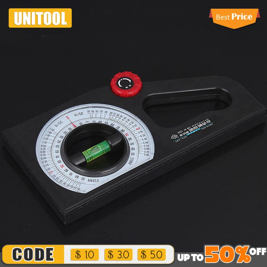 Multifunction Slope Metre Gradient Instrument Inclinometer Angle Feet ...