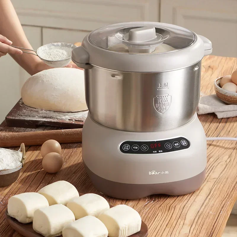 220V 3.5L 5L 7L Dough Kneading Machine Dough Maker Electric blender ...