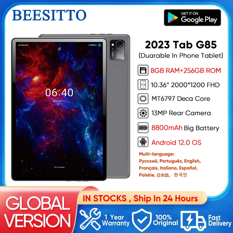 Global-Firmware-10-36-Inch-Tablet-Pad-Pro-Tablette-8-256GB-2000-1200 ...