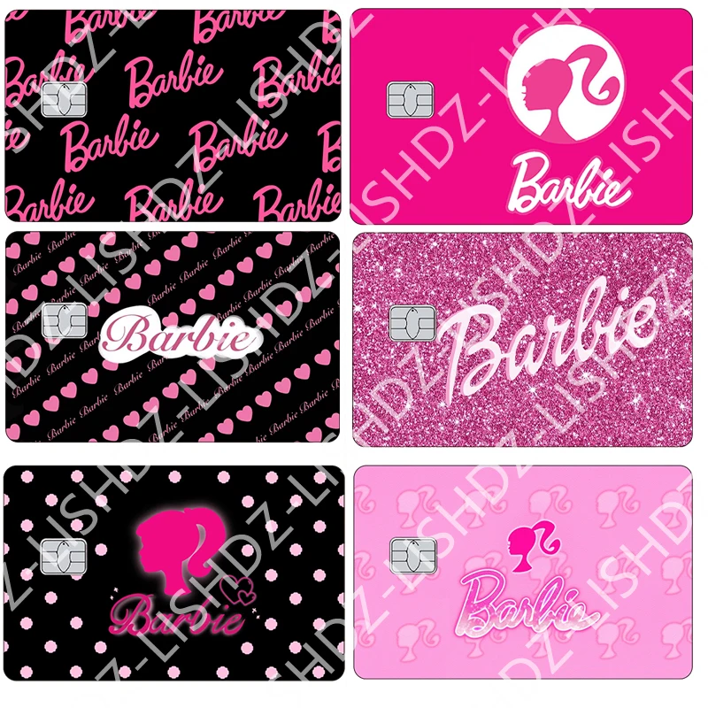 1Pc-Kawaii-Diy-Barbie-Card-Stickers-Anime-Fashion-Y2K-Pvc-Small-Chip ...