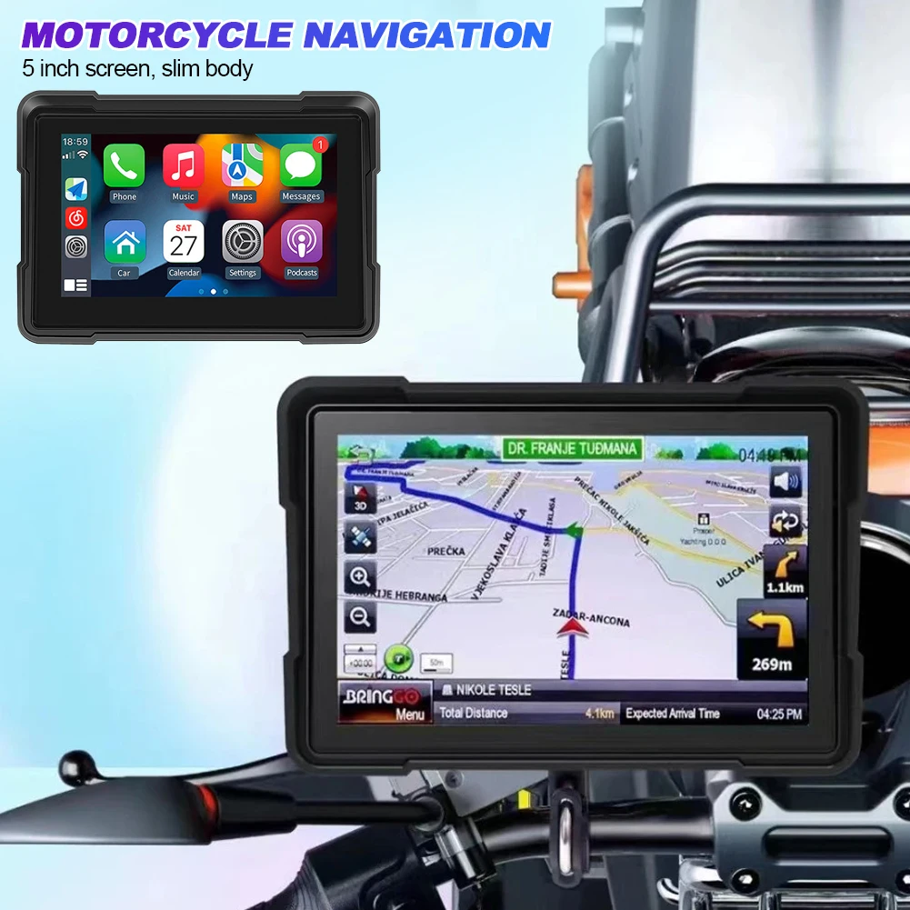5inch-Motorcycle-Navigation-GPS-Wireless-LCD-Display-Auto-Motorcycle-BT ...
