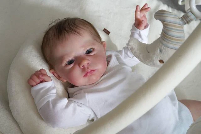NPK Beurre de bébé garçon Reborn, déjà peint, fini, corps doux, peau 3D ...