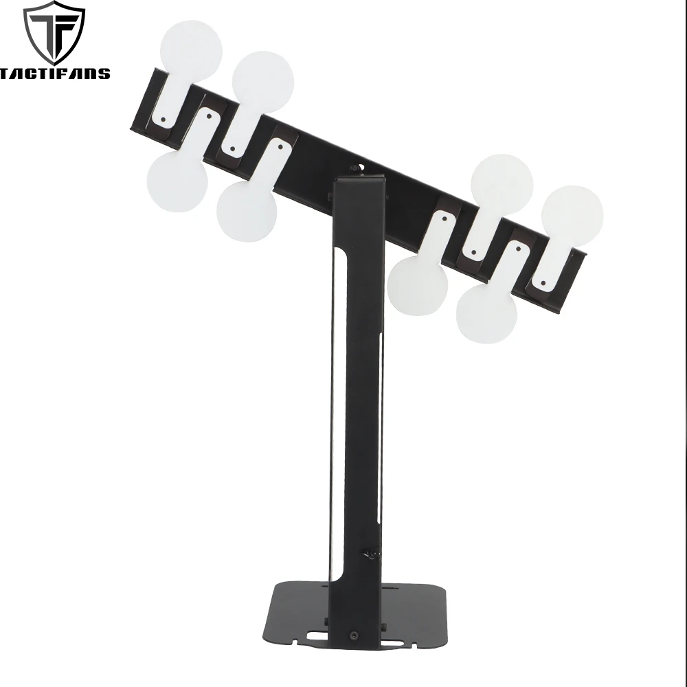 Tactical Outdoor Stand Training Shooting Target Heavy Duty Alloy Rotate ...
