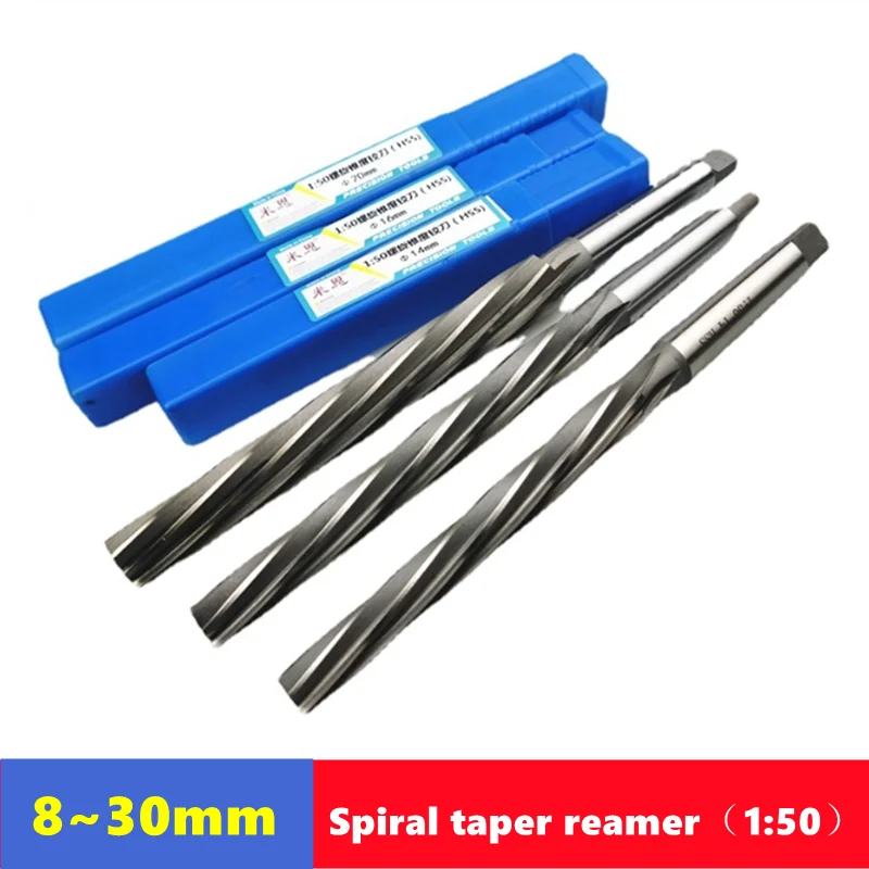 W6542-HSS-1-50-spiral-taper-machine-reamer-8-30mm-stainless-steel ...