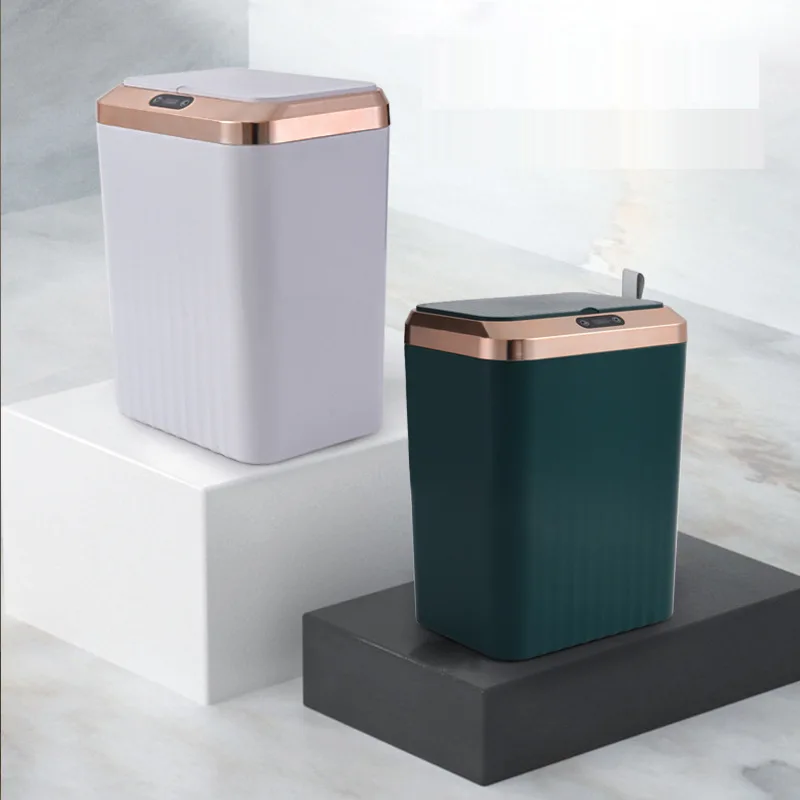 Intelligent Waste Kitchen Trash | Trash Automatic Sensor Dustbin - 16l ...
