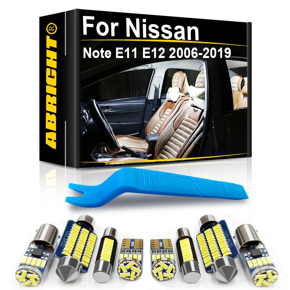 Car-LED-Interior-Light-Canbus-For-Nissan-Note-E11-E12-2006-2008-2009 ...