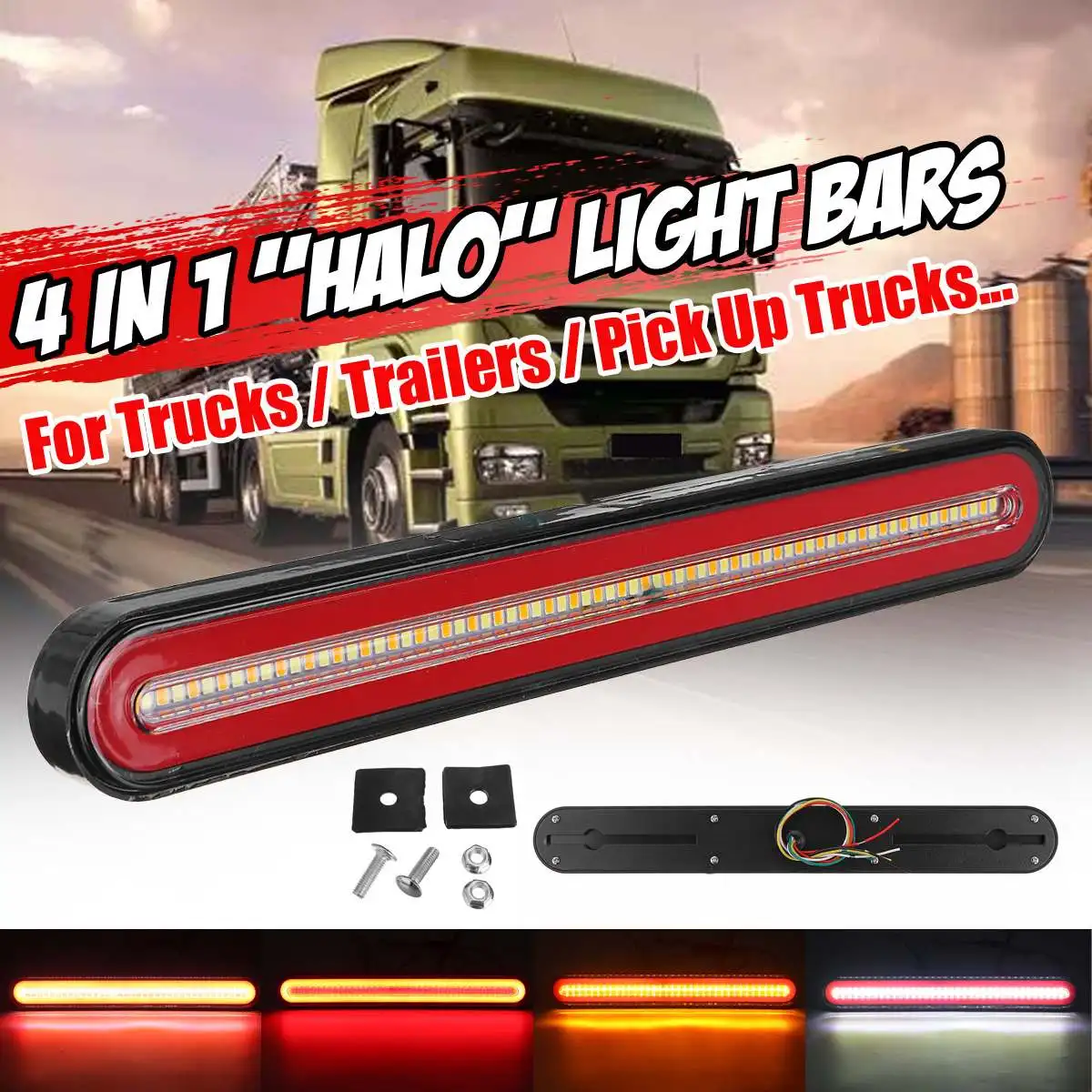 1pcs-LED-Tail-Brake-Light-Flowing-Turn-Signals-Lights-4-in-1-For-Trucks ...