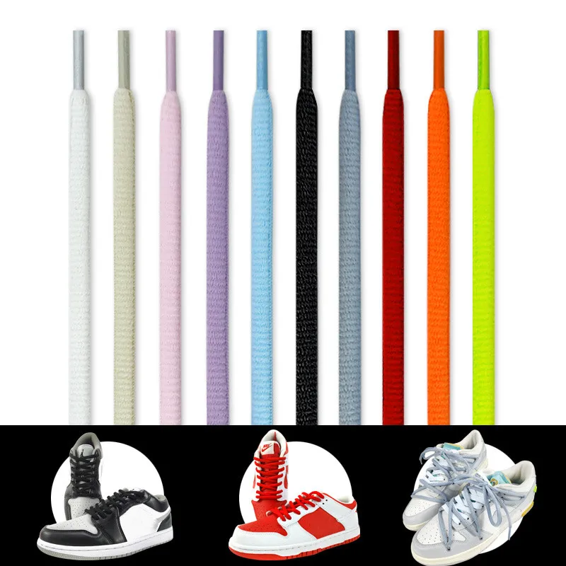 Baskets Ovales Lacets De Chaussures Demi-cercle Lacets De Sport Lacet ...