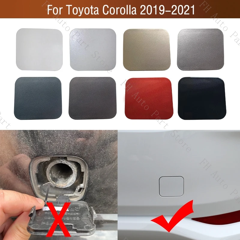 For-Toyota-Corolla-2019-2020-2021-Car-Rear-Bumper-Tow-Hook-Cover-Lid ...