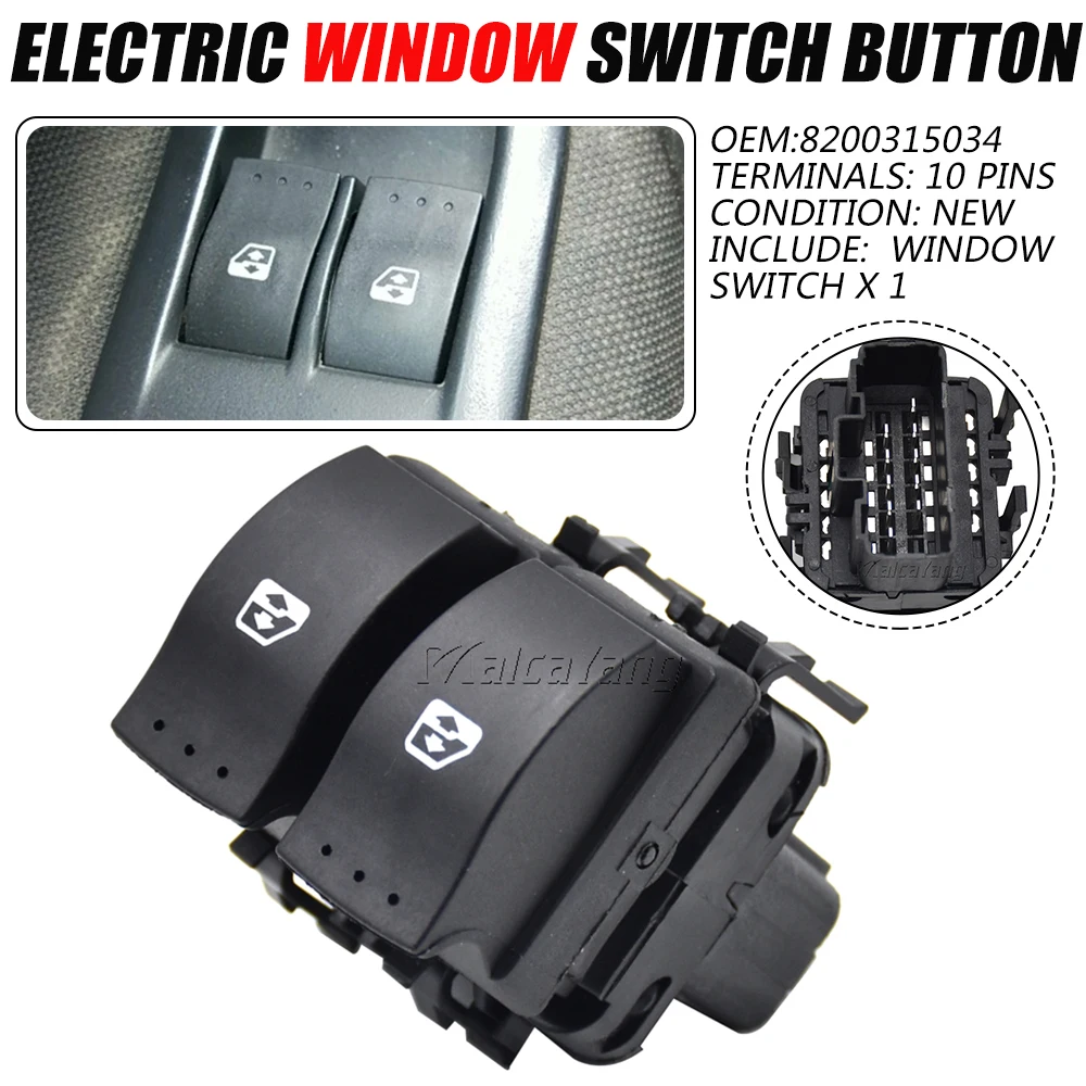 Master Window Control Button Switch For Renault Trafic II Espace 4 ...